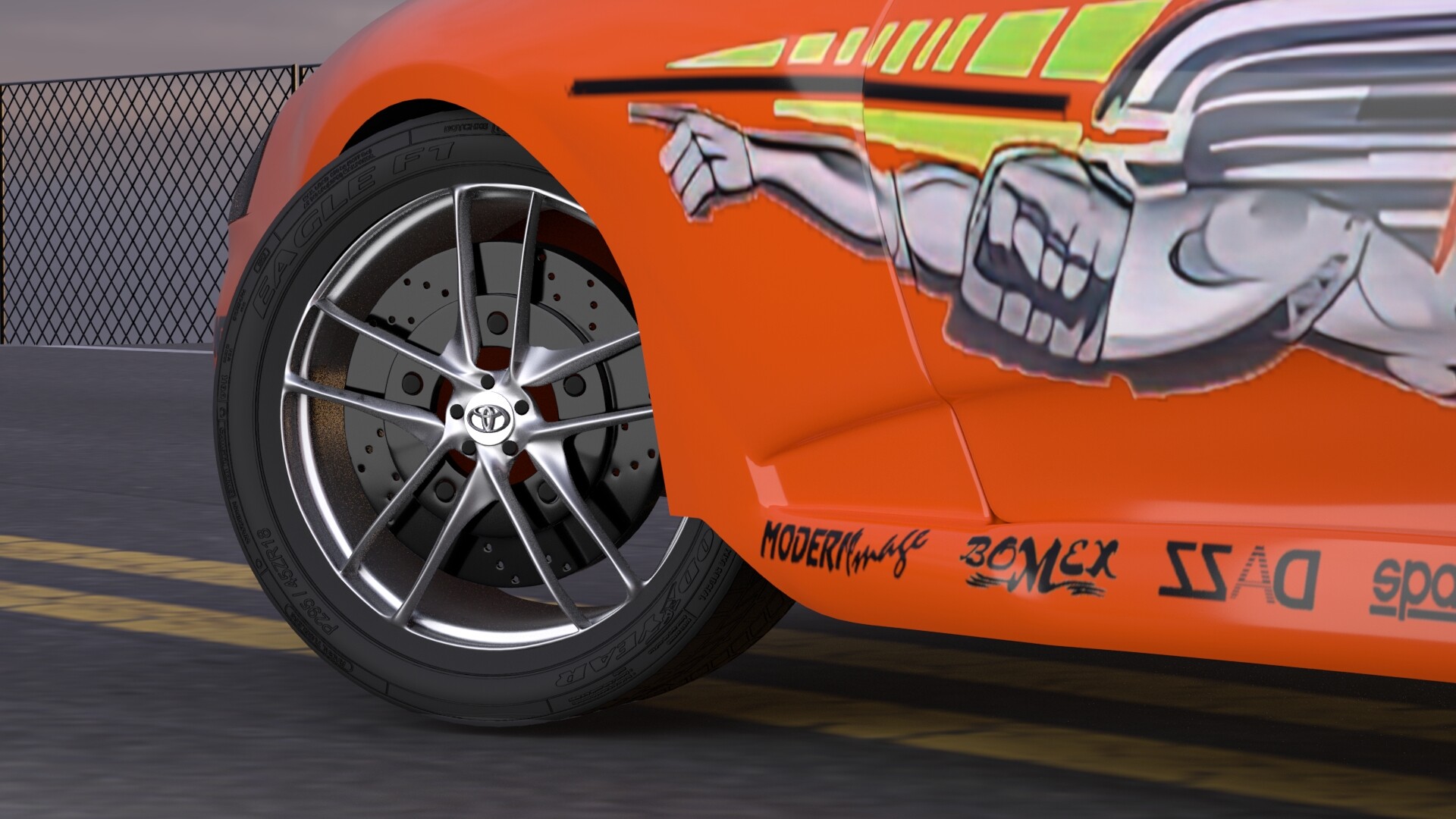 Paul Walker Supra Forza