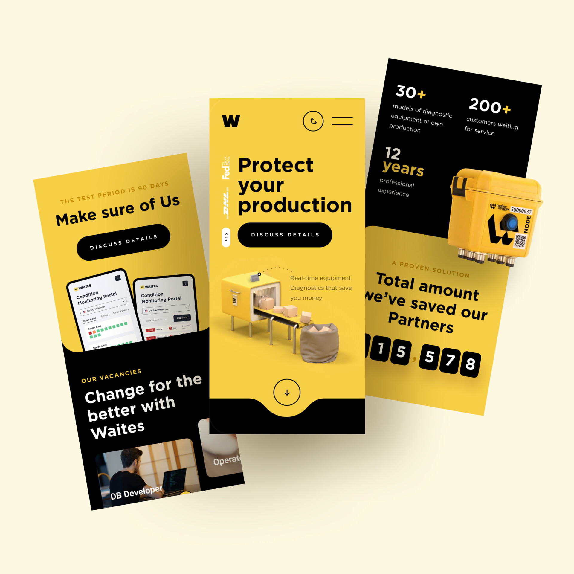 ArtStation - Condition Monitoring Mobile App