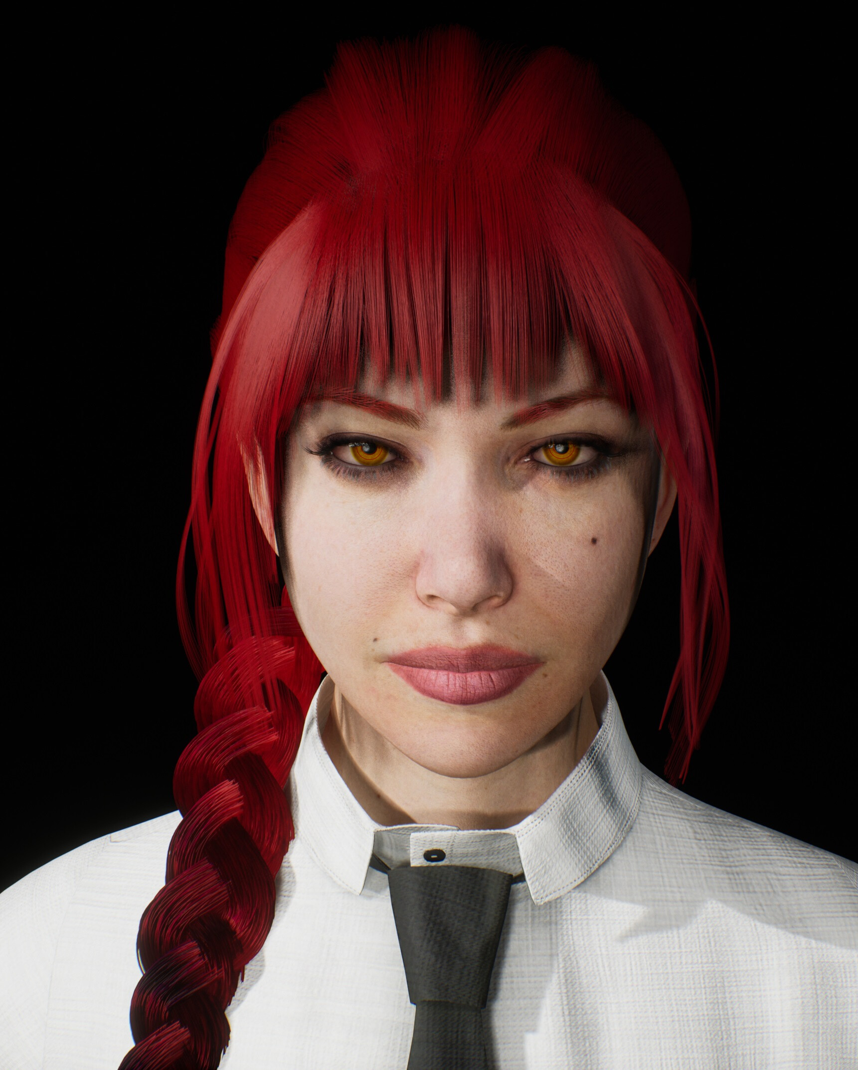ArtStation - Makima Portrait - Chainsaw man