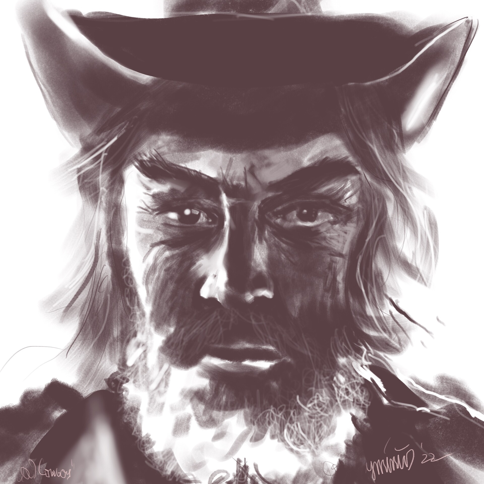 ArtStation - Old Cowboy