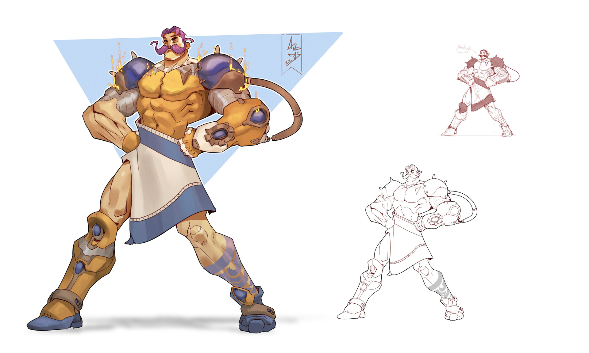 ArtStation - Lieutenant Ginyu