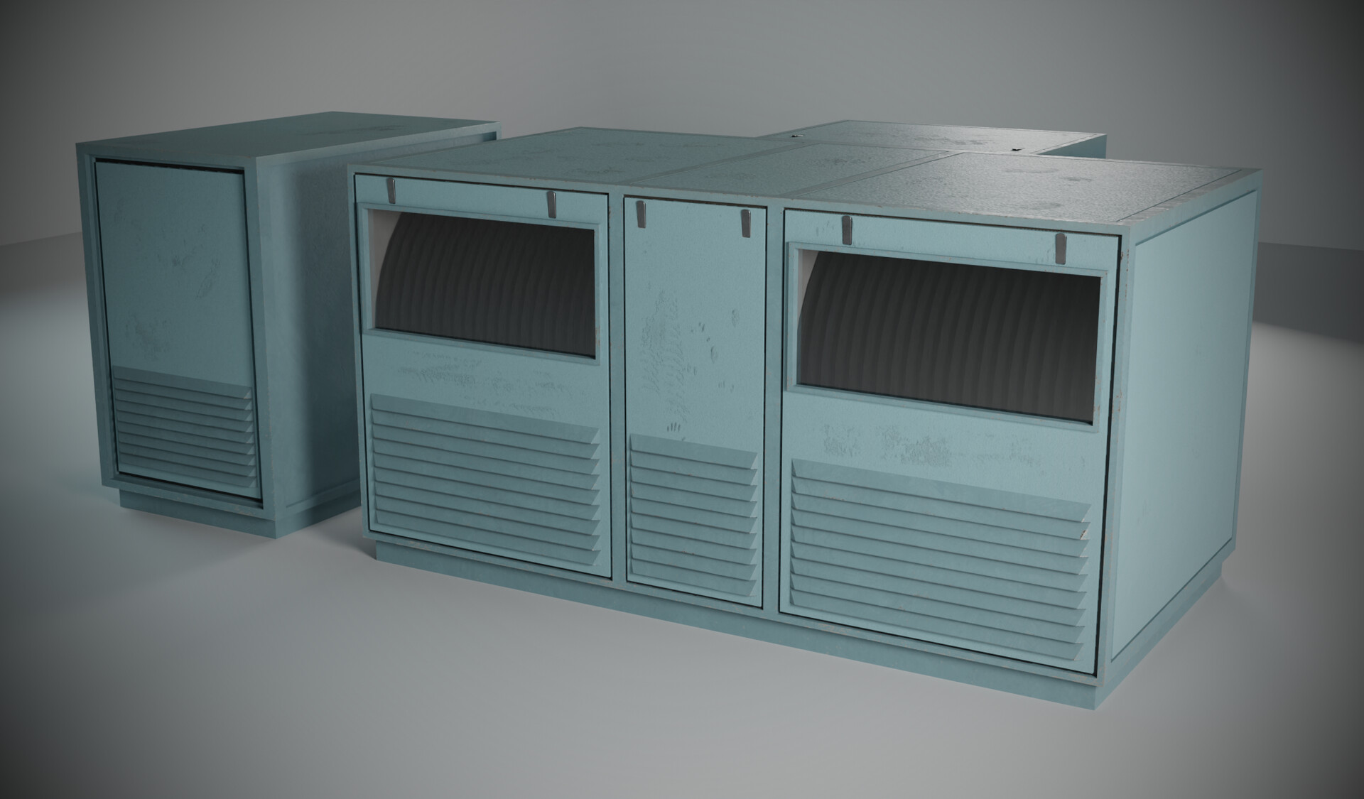 ArtStation - Grinder Co. Drum Disk Drive 1961