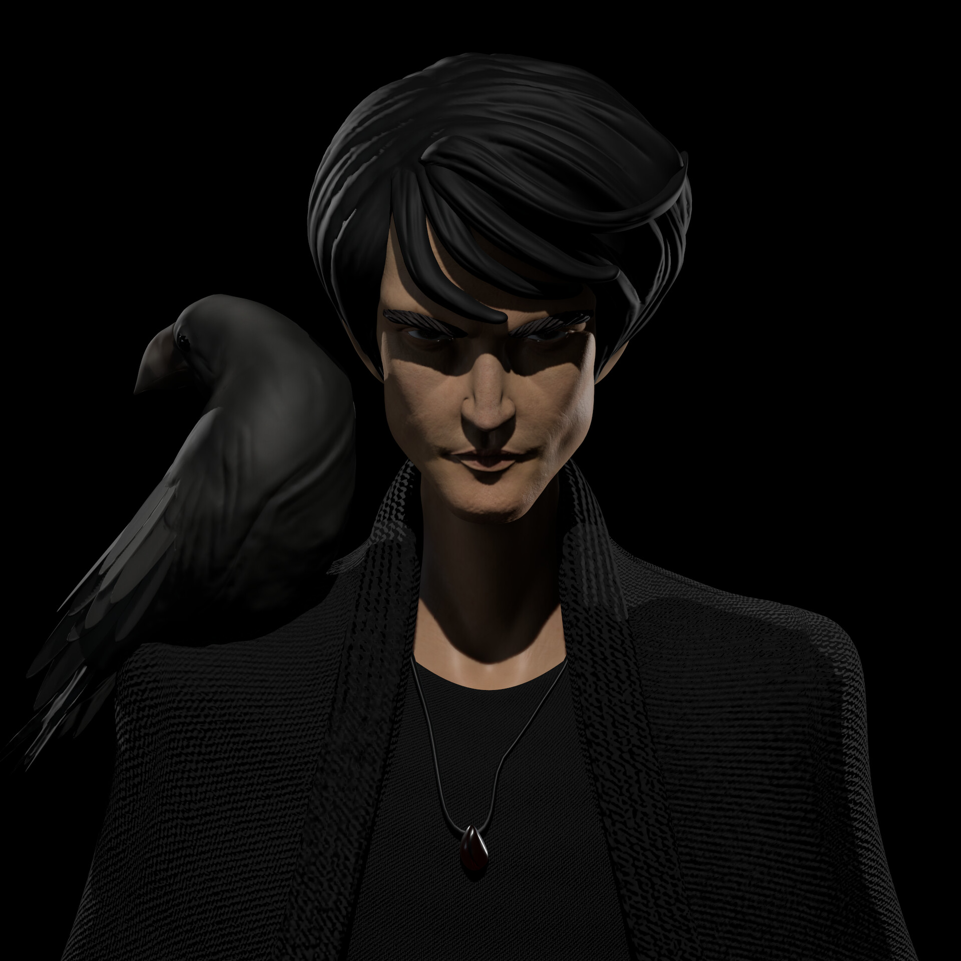 ArtStation - Sandman- Morpheus — The King of Dreams timelapse