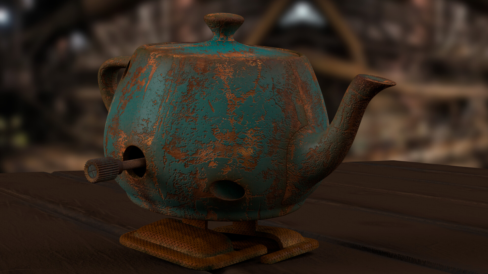 ArtStation - Walking Teapot
