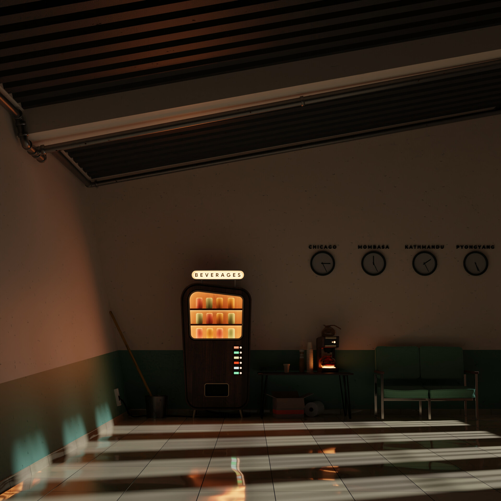 ArtStation - Waiting Room