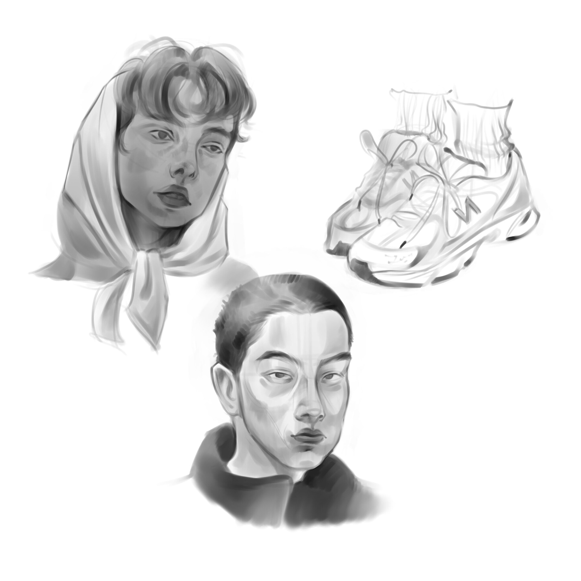 ArtStation - Small sketches literally 20 minutes each