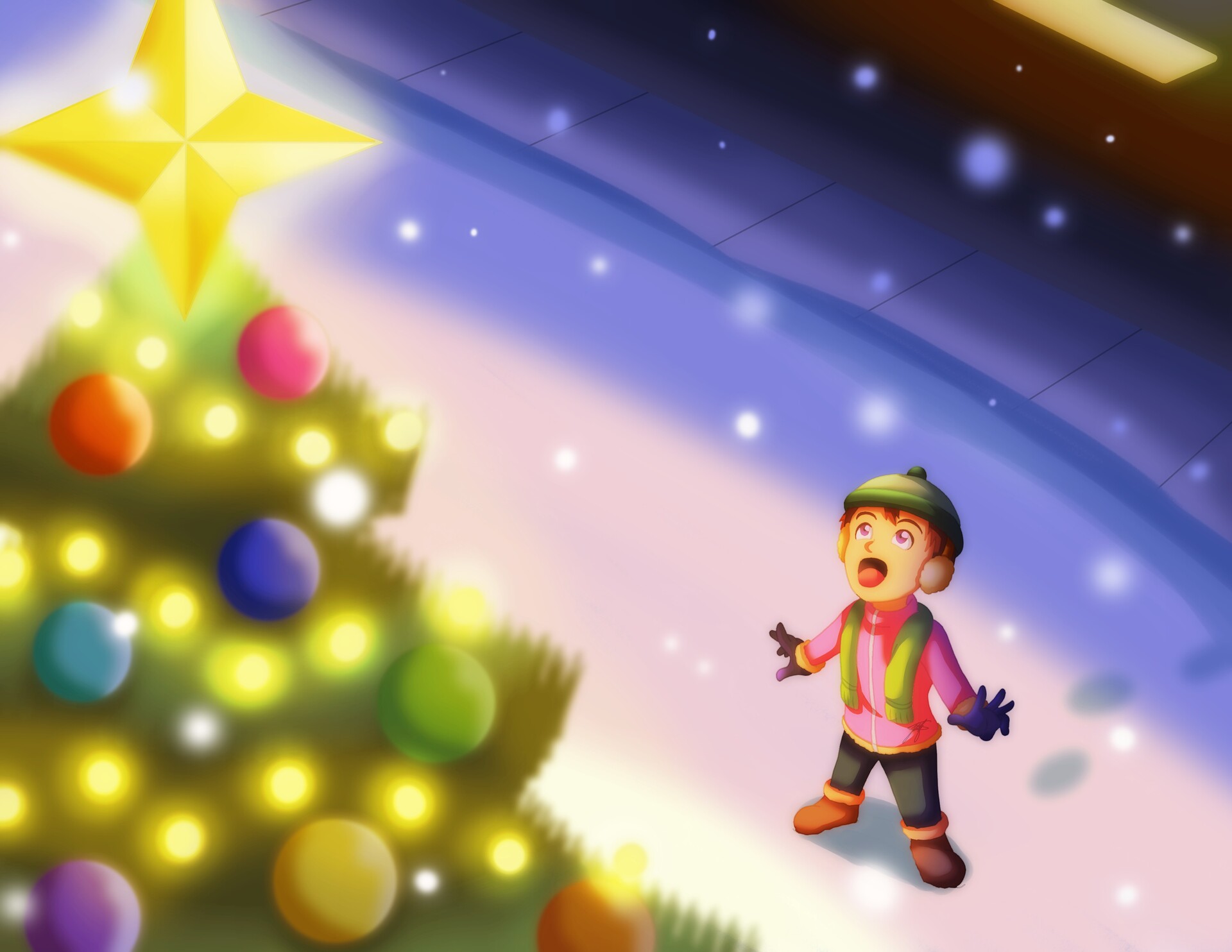 ArtStation - Christmas Spark