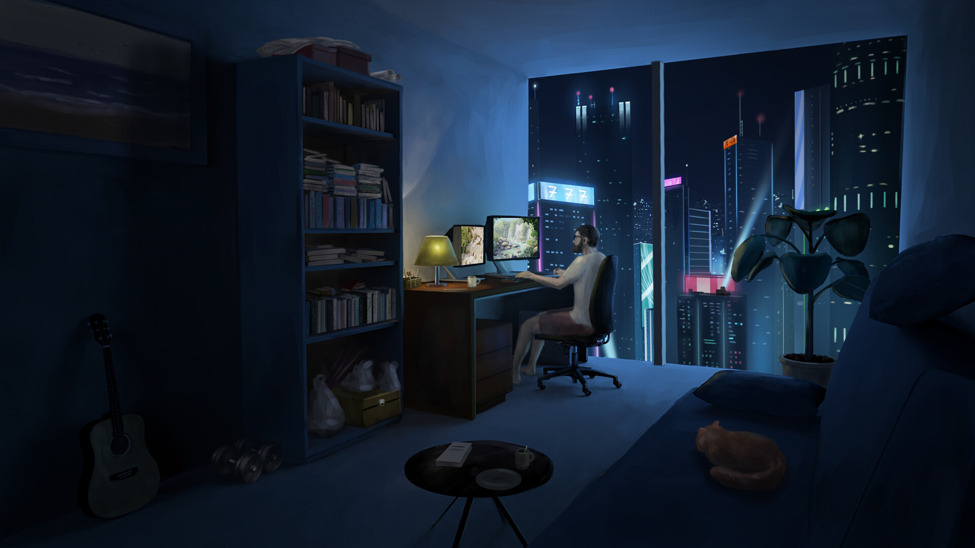 ArtStation - Workplace and some fantasy