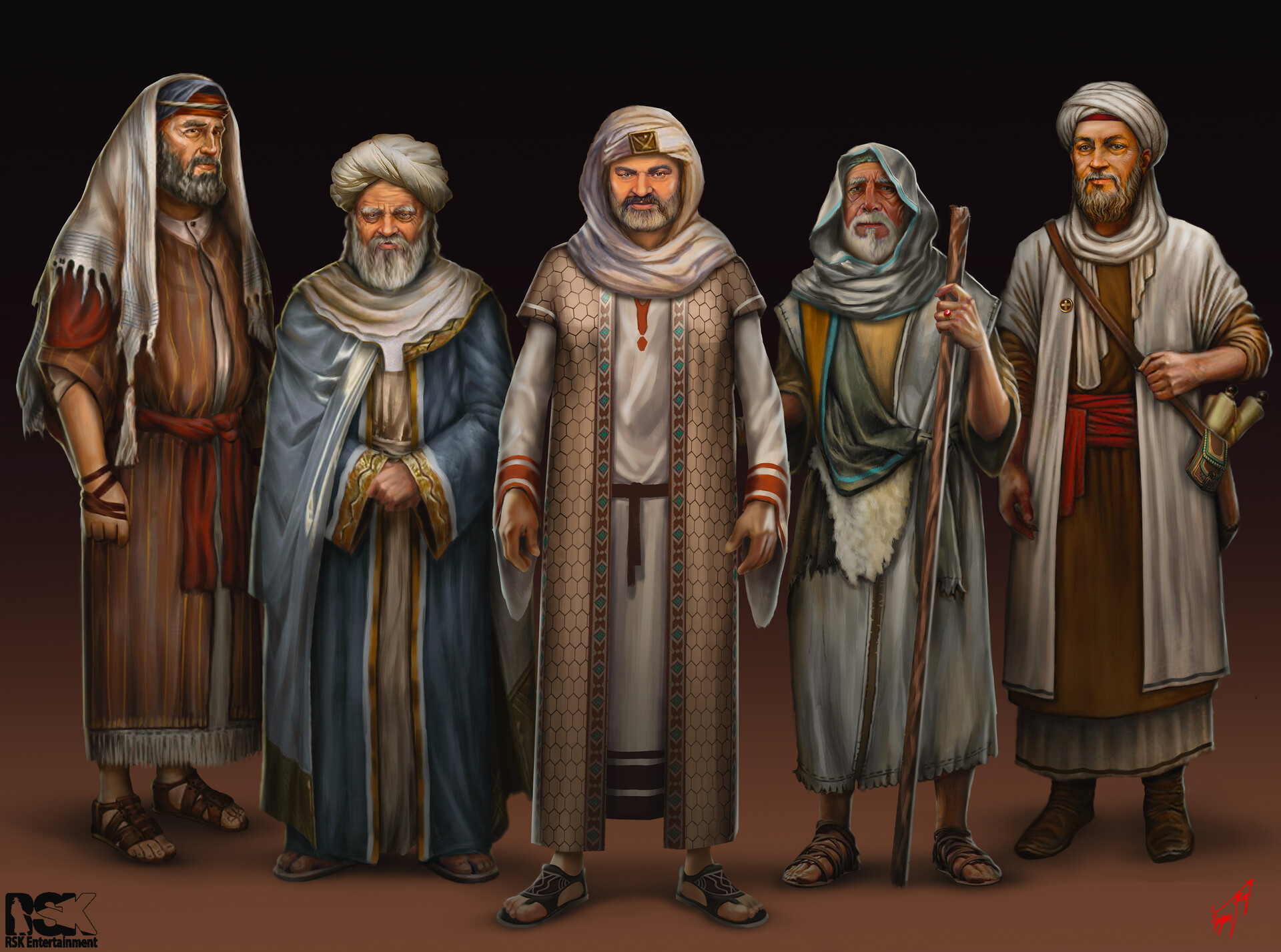 ArtStation - Good guys on my story