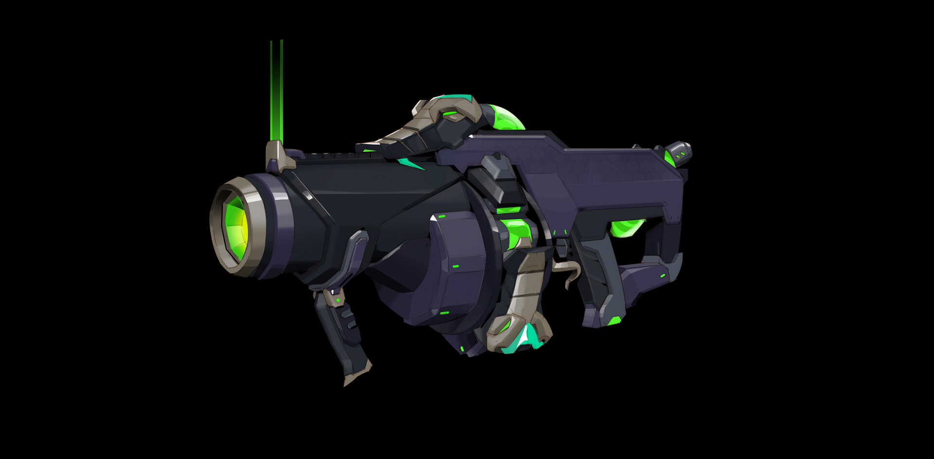 ArtStation - Viper Grenade Gun