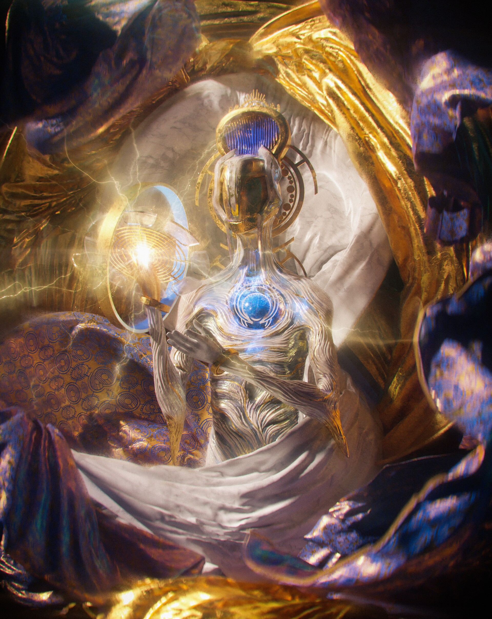 ArtStation - Oreysiid - Spirit of Cosmic Refinement