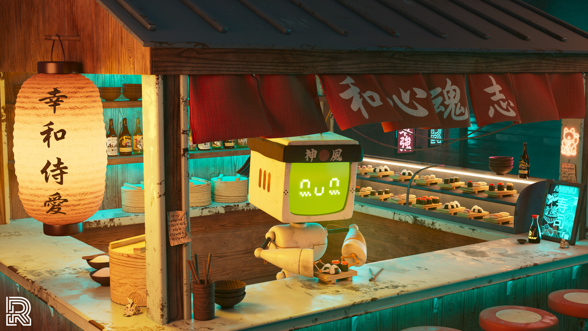 ArtStation - Chef-Bot