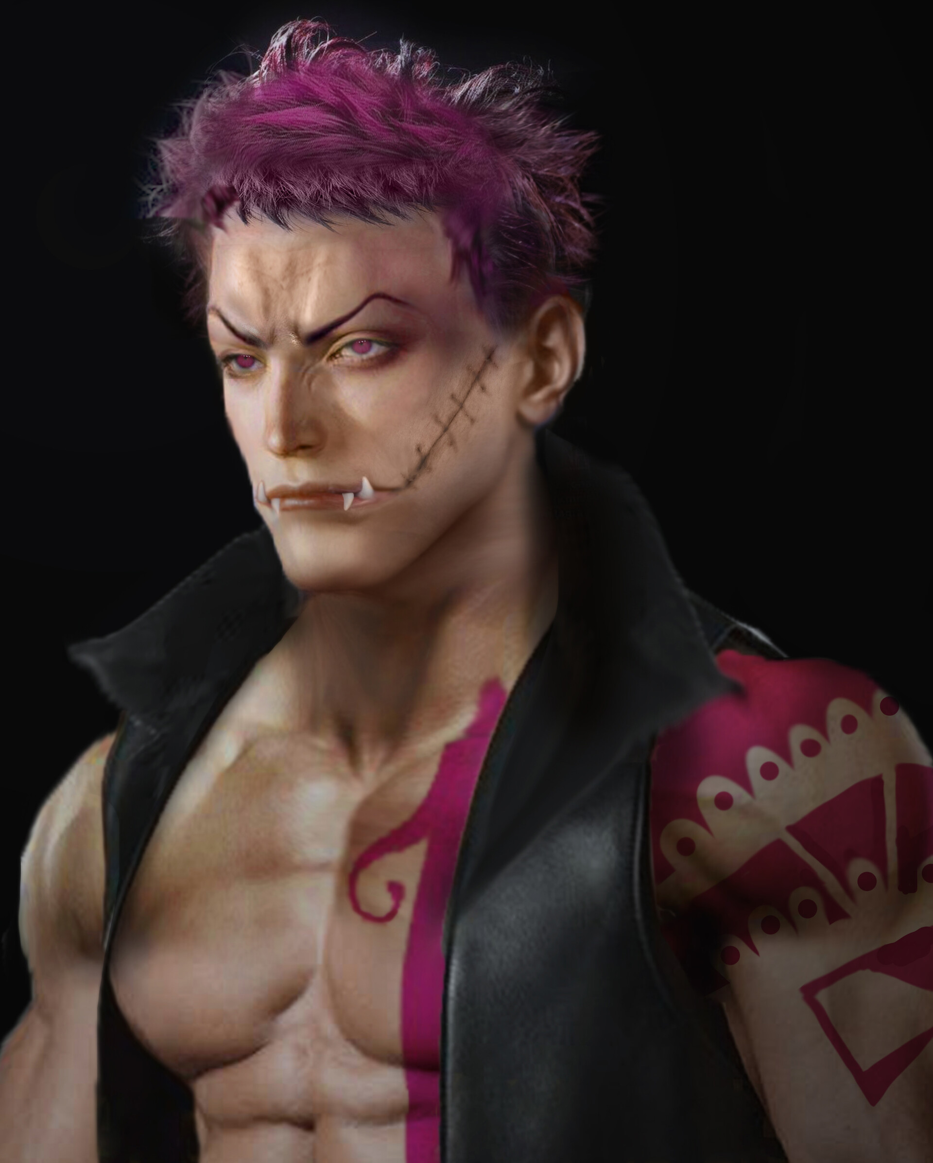 ArtStation - Katakuri realistic portrait