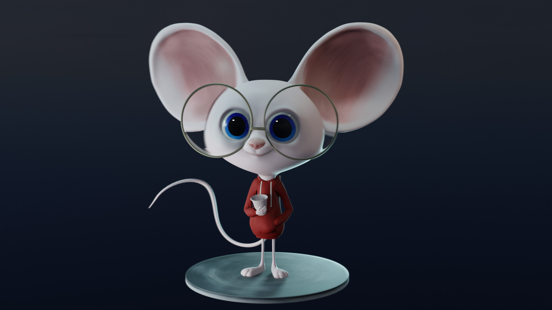 ArtStation - Cartoon Mouse