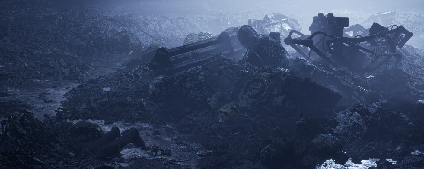 ArtStation - Ruin of machinery