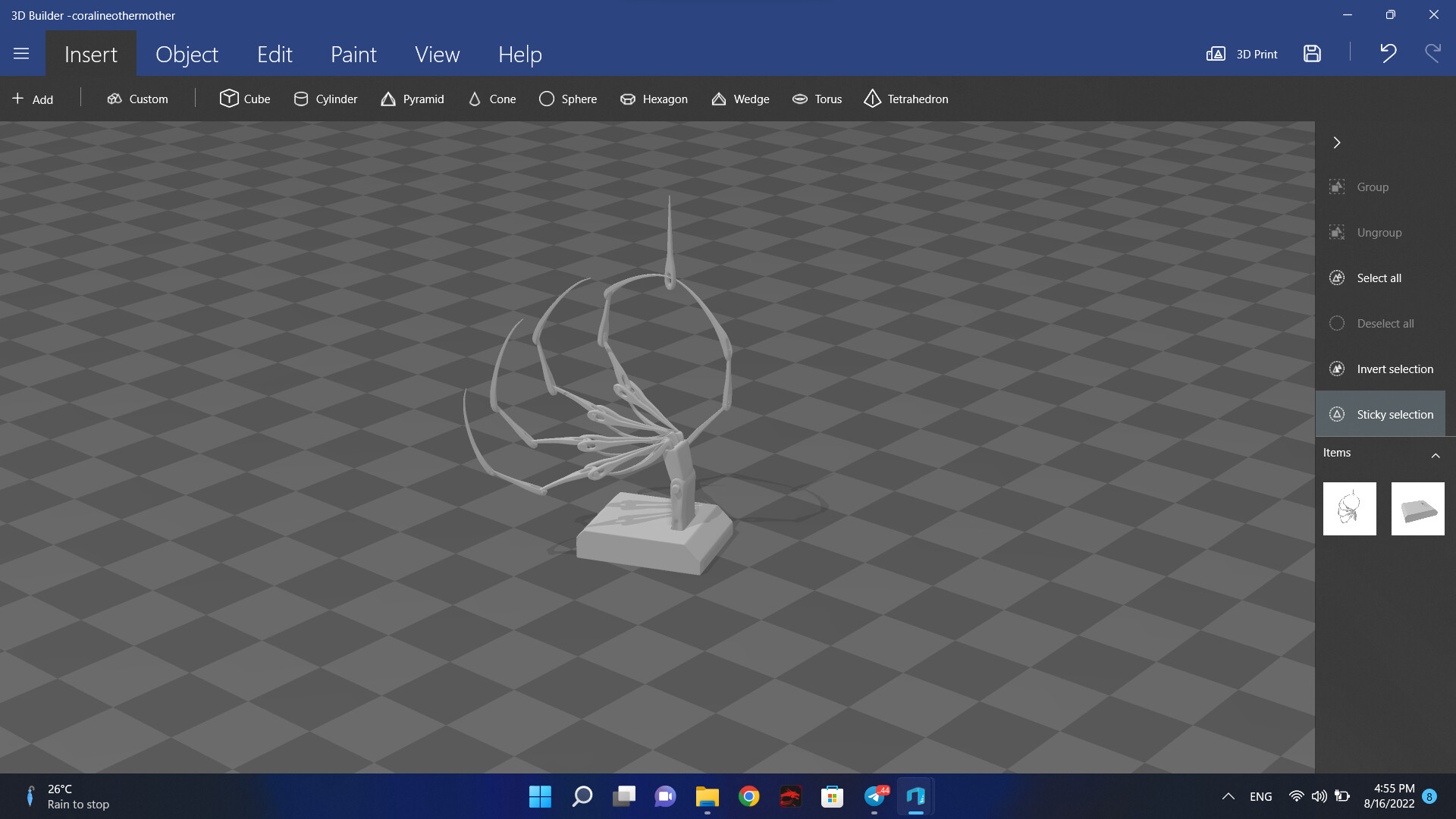 ArtStation - Coraline-The other mother hand