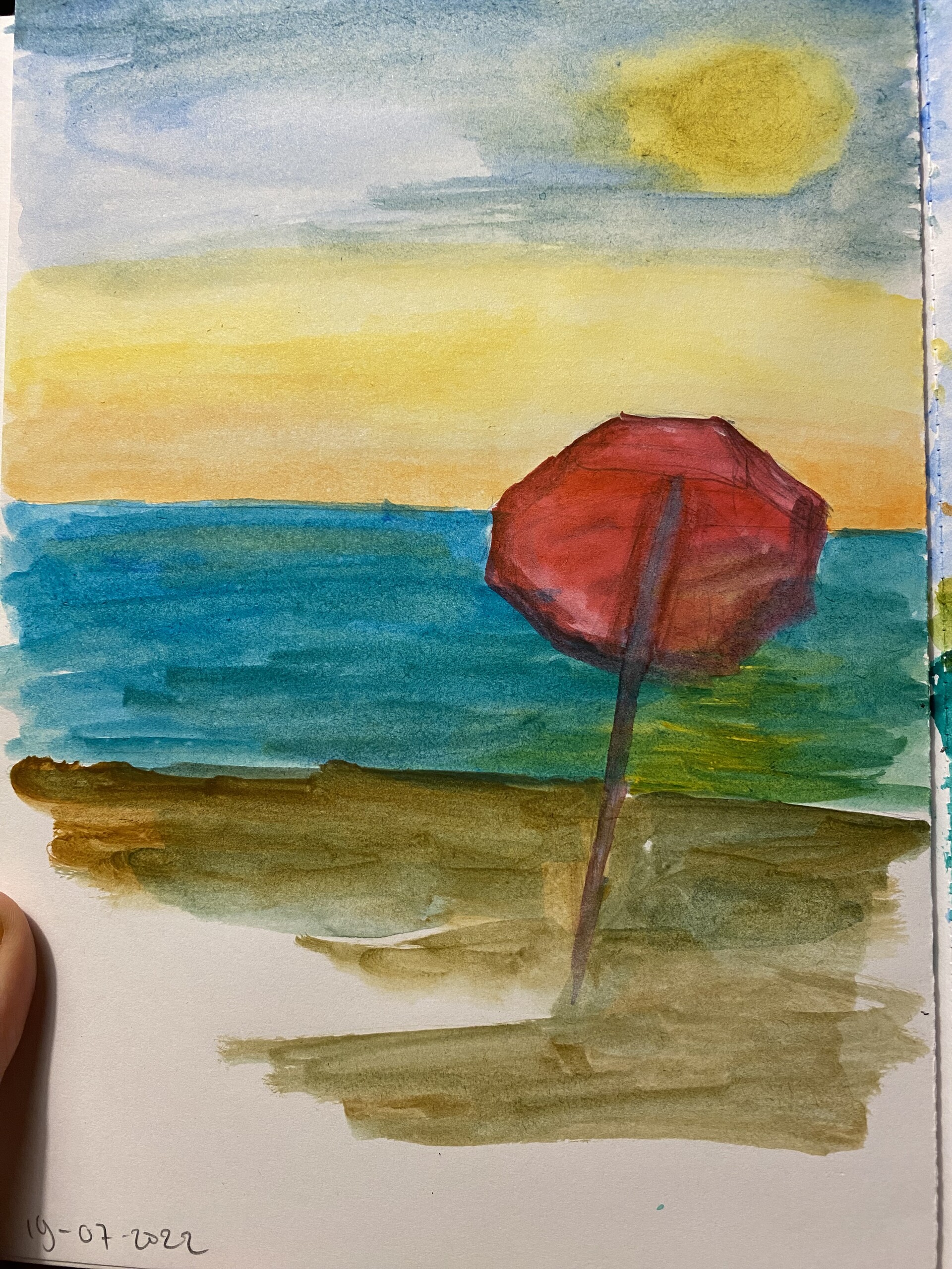 ArtStation - watercolor practices