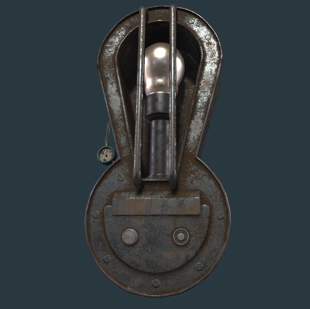 ArtStation - Stylized flashlight