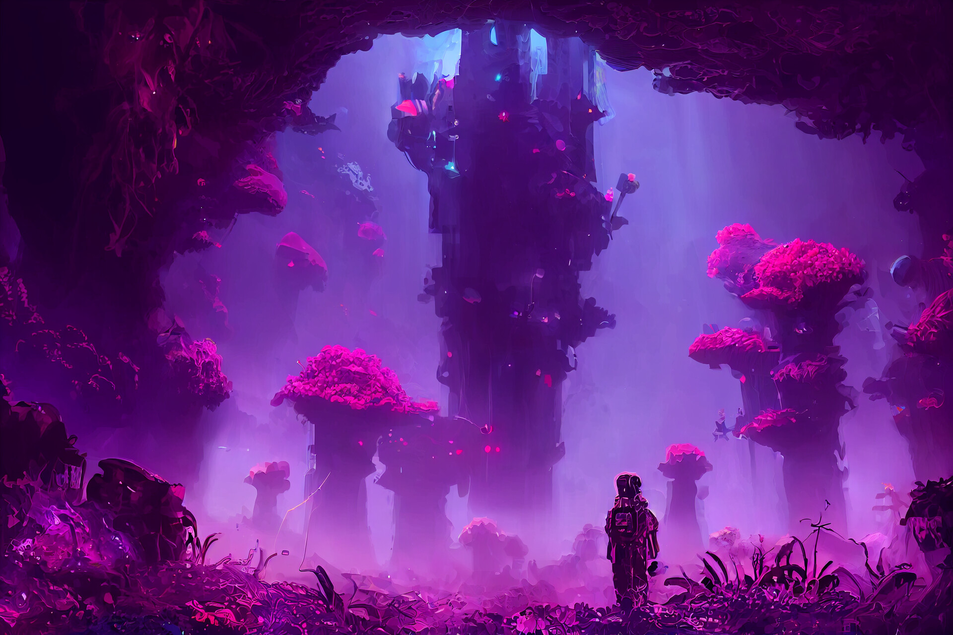 ArtStation - Mystical Cave V.2