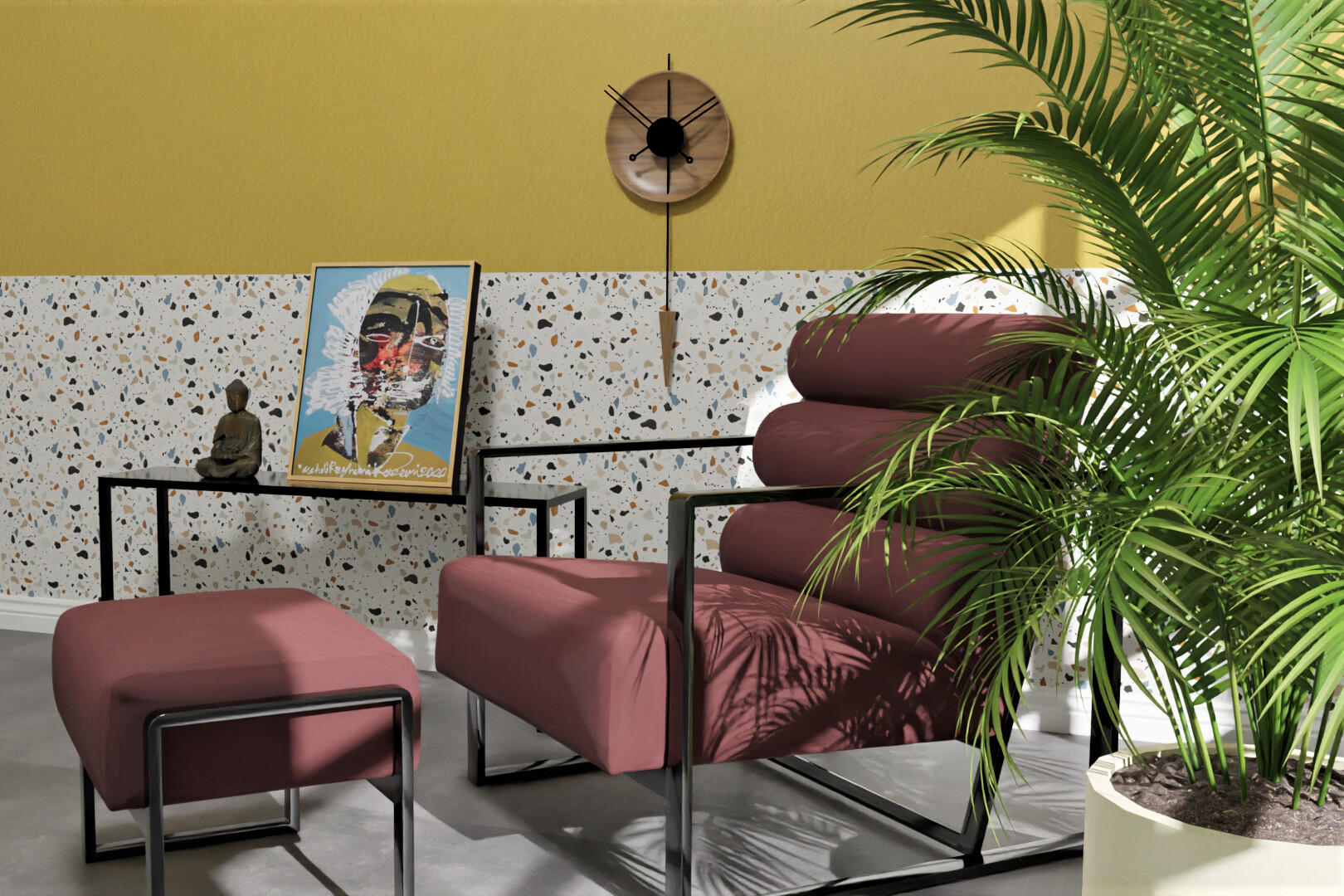 ArtStation - Waiting Area Design