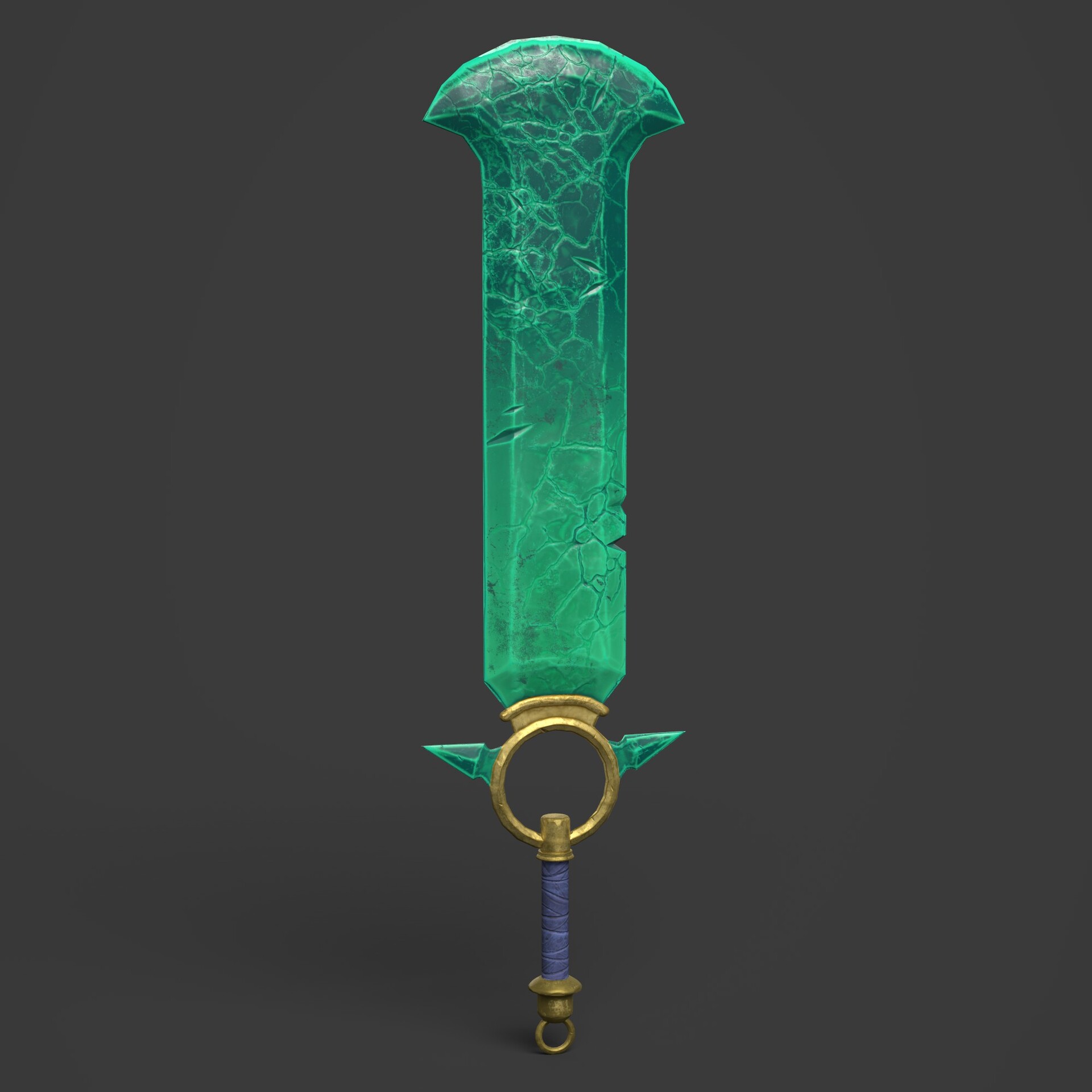 ArtStation - Stylized Emerald Sword