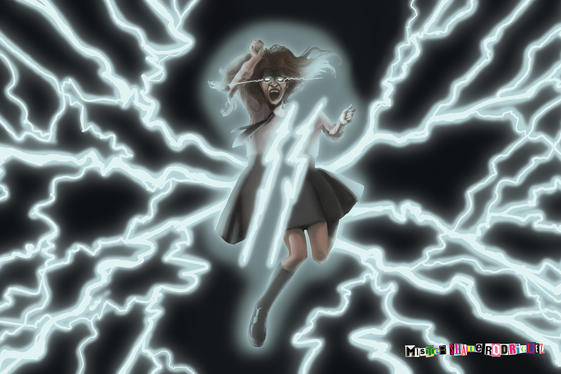 ArtStation - Teleportation Girl Version 2