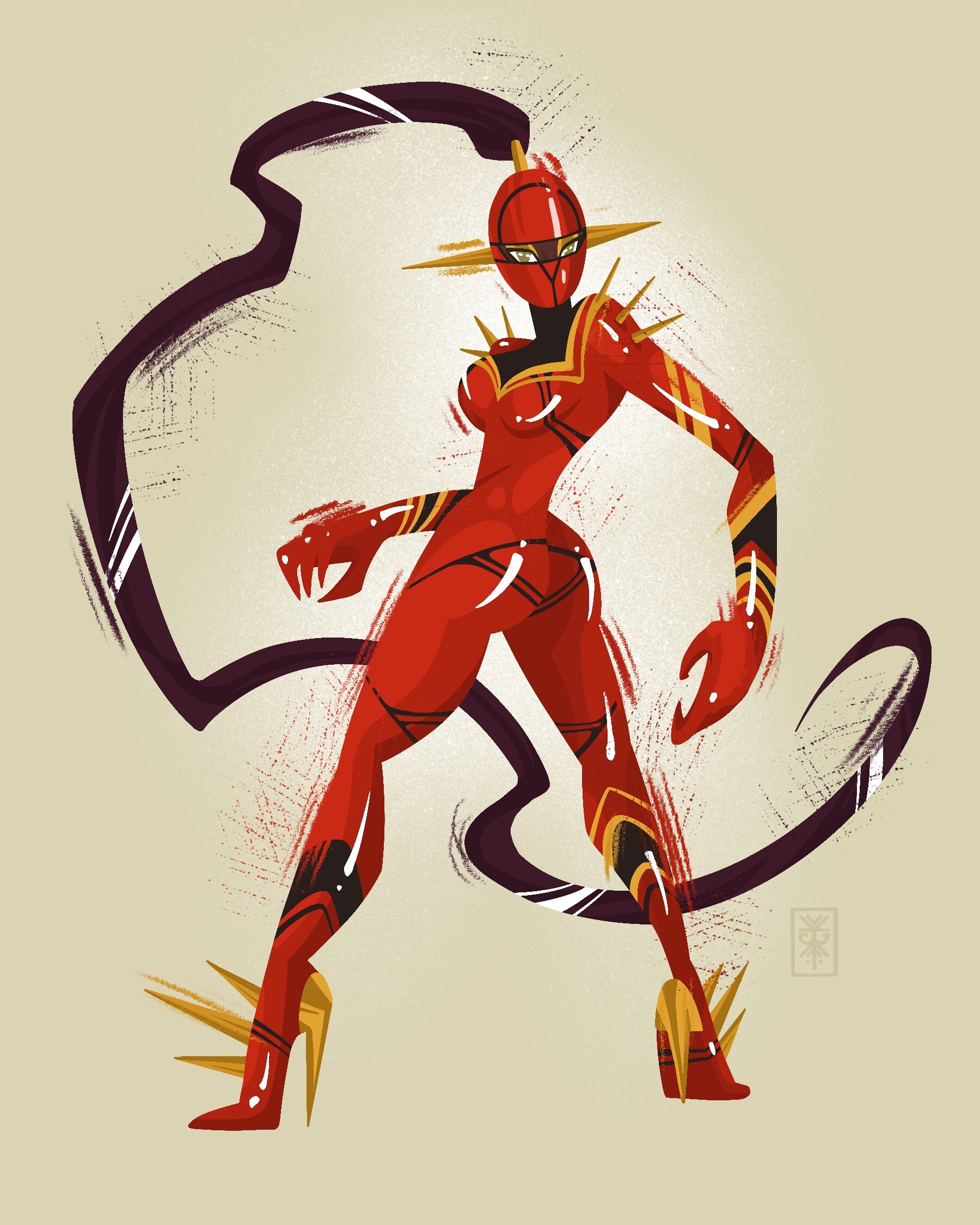 ArtStation - Alphabet Mafia Warriors - Latex Savage