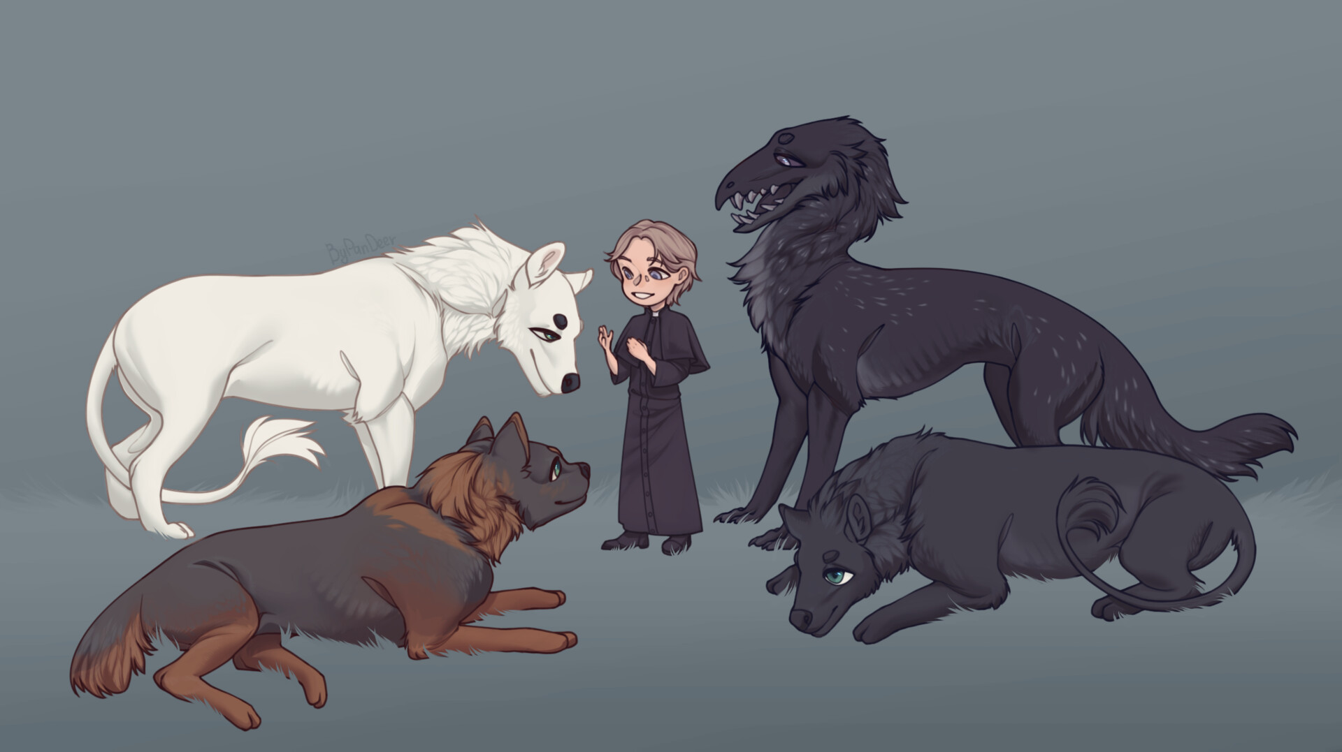 ArtStation - Commission with chibi