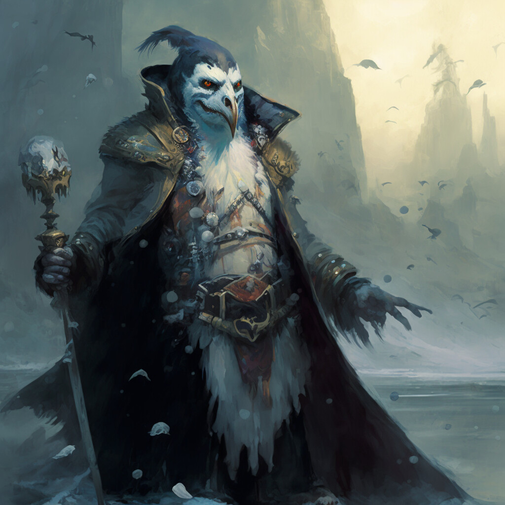 ArtStation - Pen'gwar Warlock