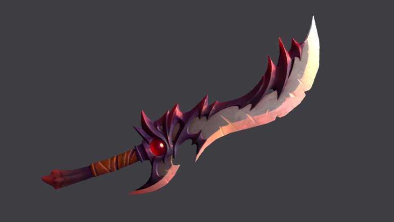 Thiago Vidotto - Dota 2 - Juggernaut Sword Model, VFX and Animation - 2018