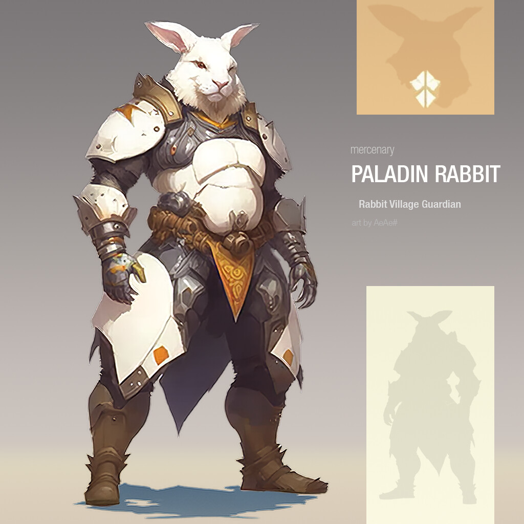 Butokki - Paladin Rabbit