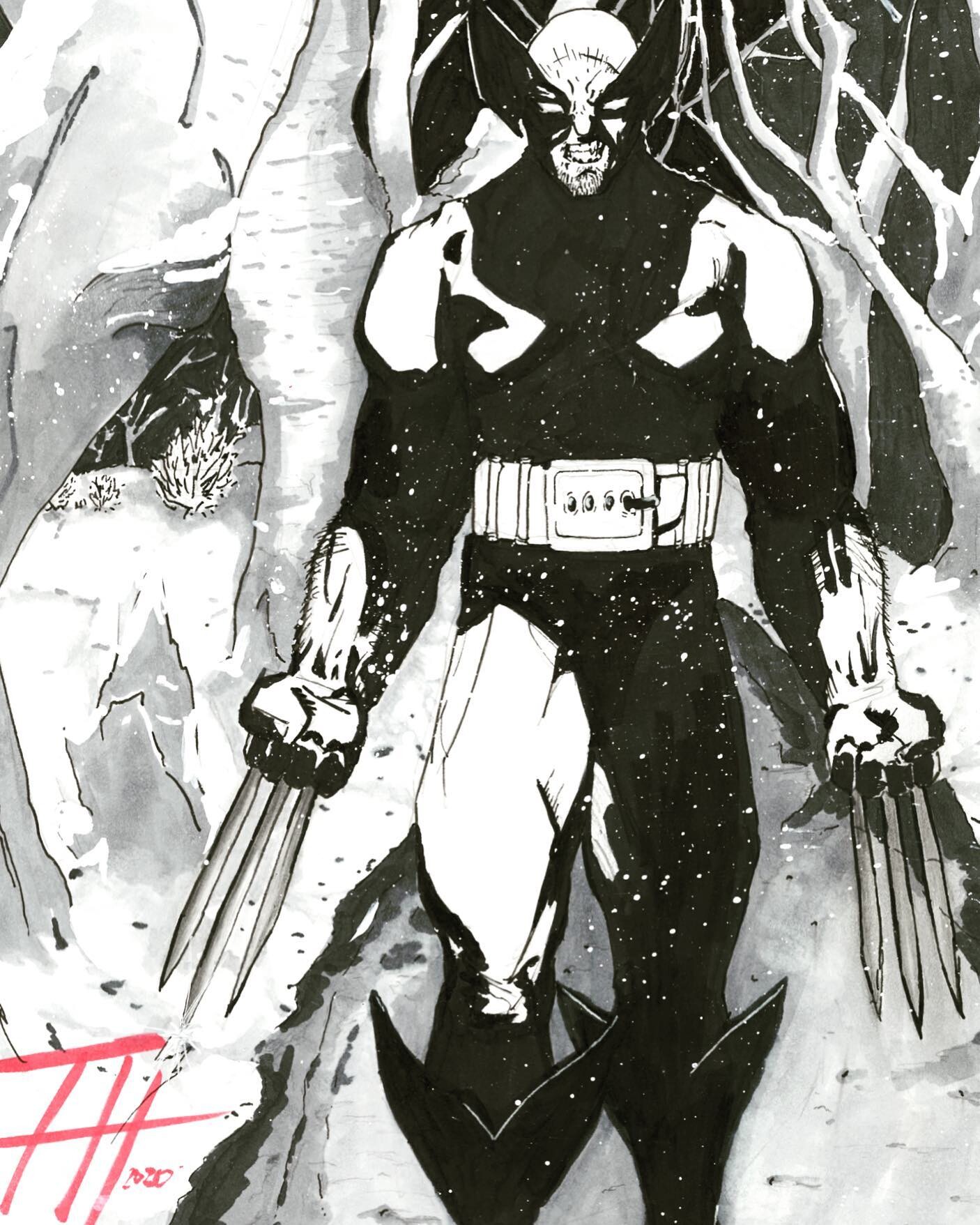 ArtStation - The Beast in the Woods