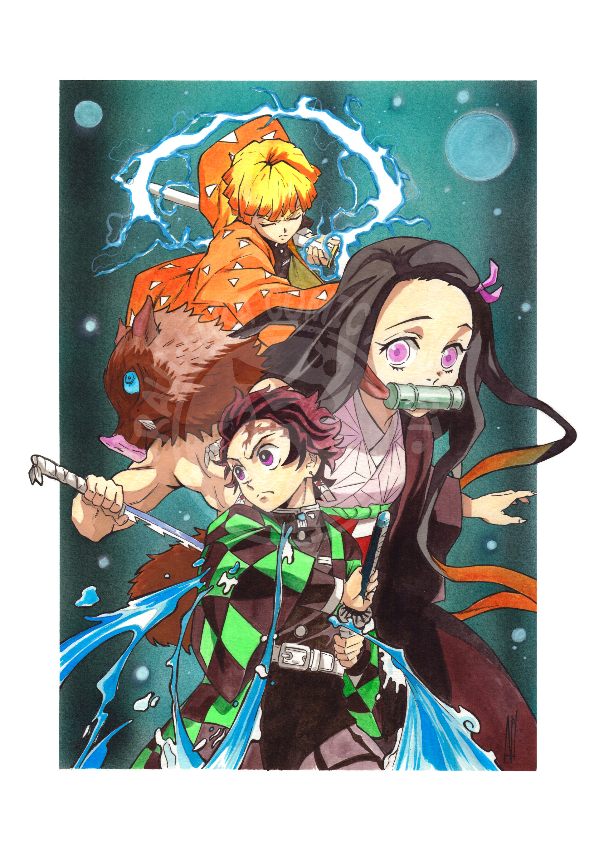 ArtStation - DEMOND SLAYER