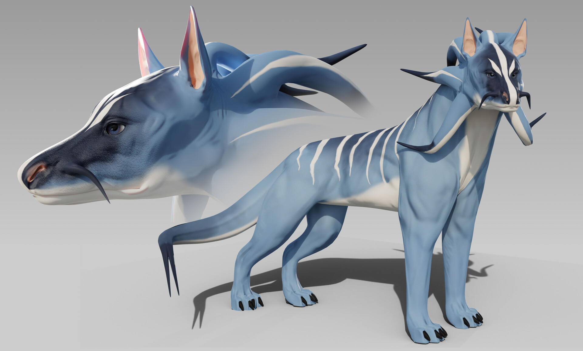 ArtStation - Octopus dragon