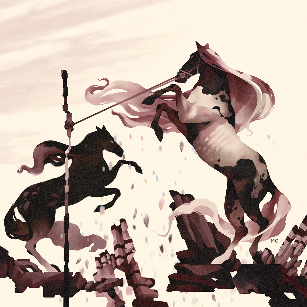 ArtStation - Horse Gate of Vaes Dothrak