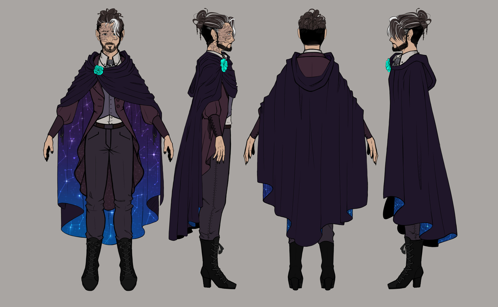 anime turnaround reference