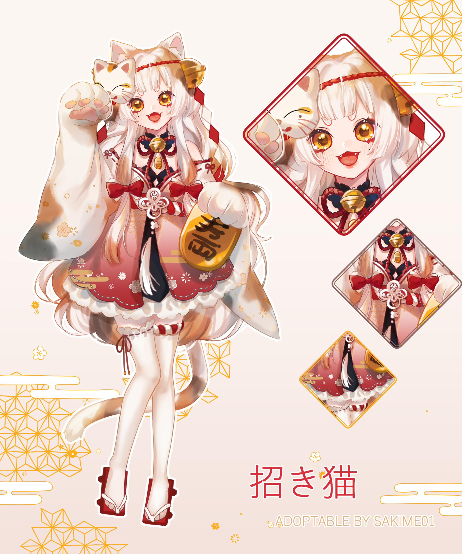 ArtStation - Character Design Neko Chan