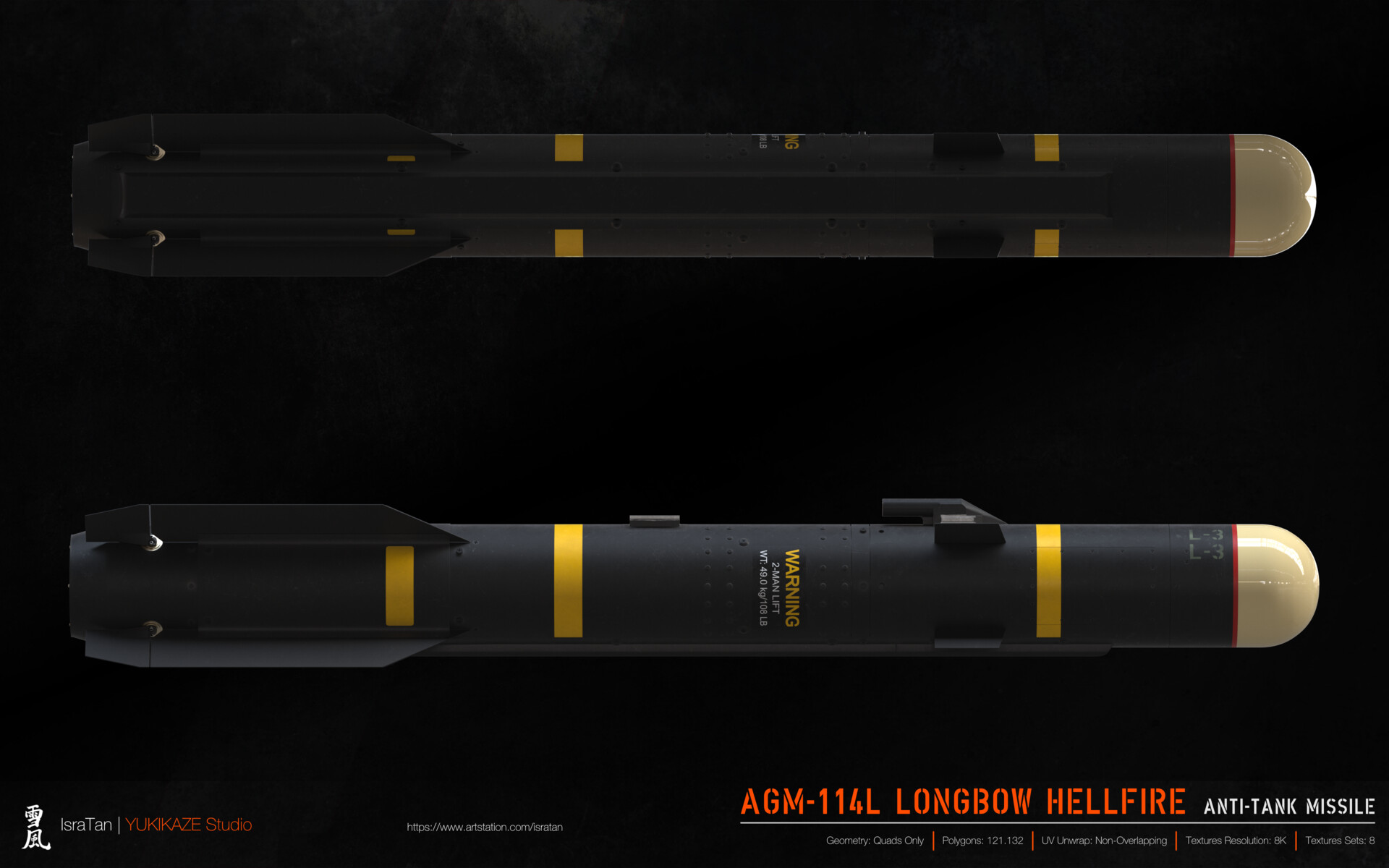IsraTan | YUKIKAZE Studio - AGM-114L Longbow Hellfire
