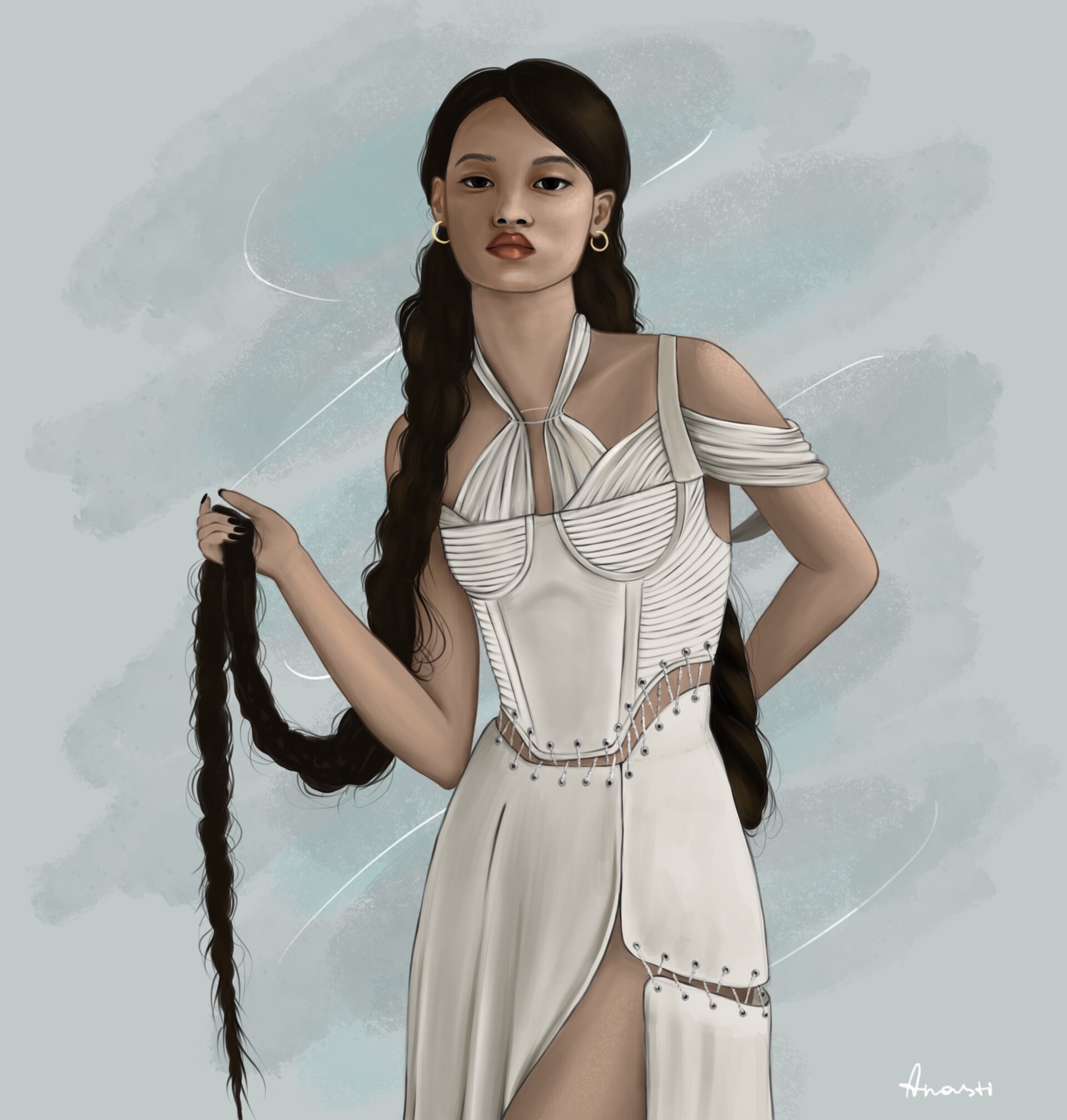 ArtStation - China Girl