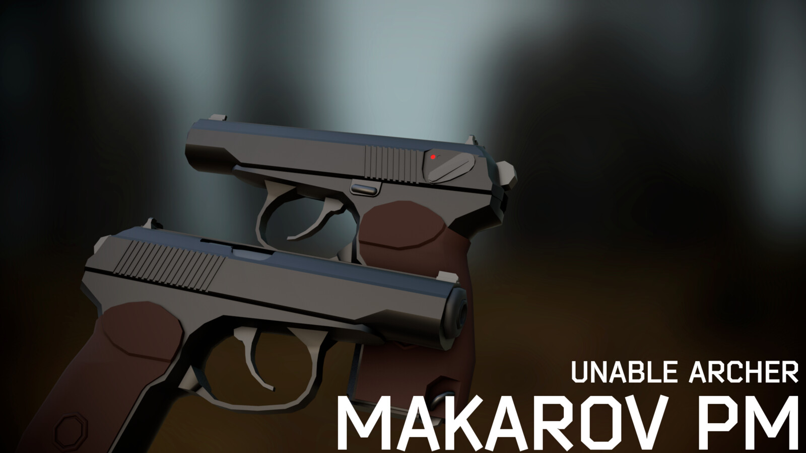 Jimbo - Low Poly Makarov