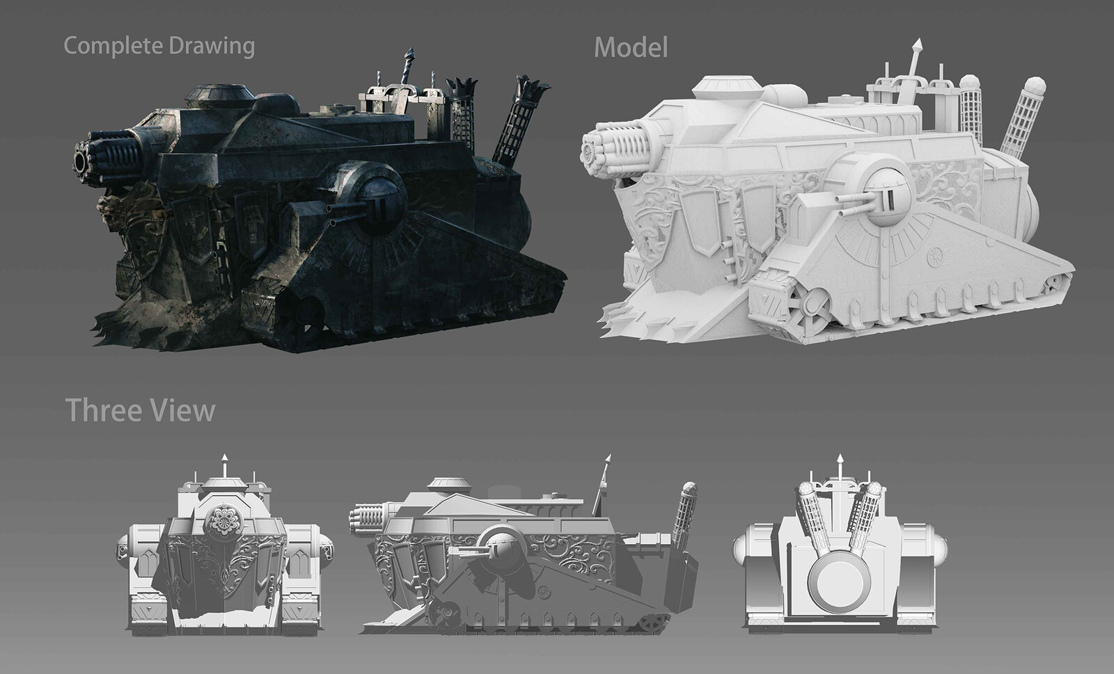 yan hao - magic tank