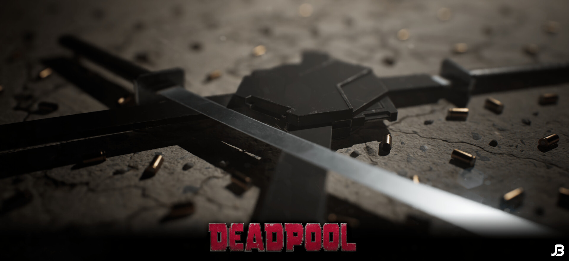 ArtStation - Deadpool's Katanas [Deadpool]
