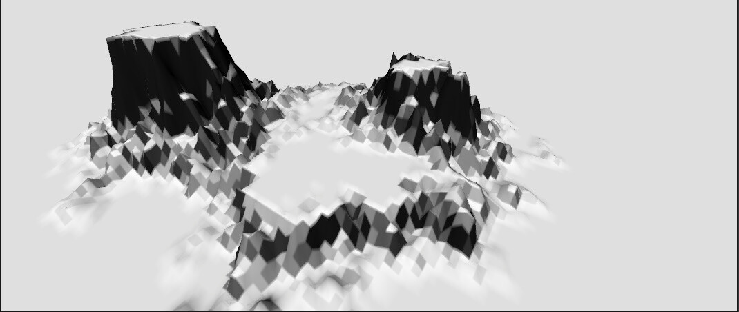 Pixel Hole - PointStack Terrain Generation Method