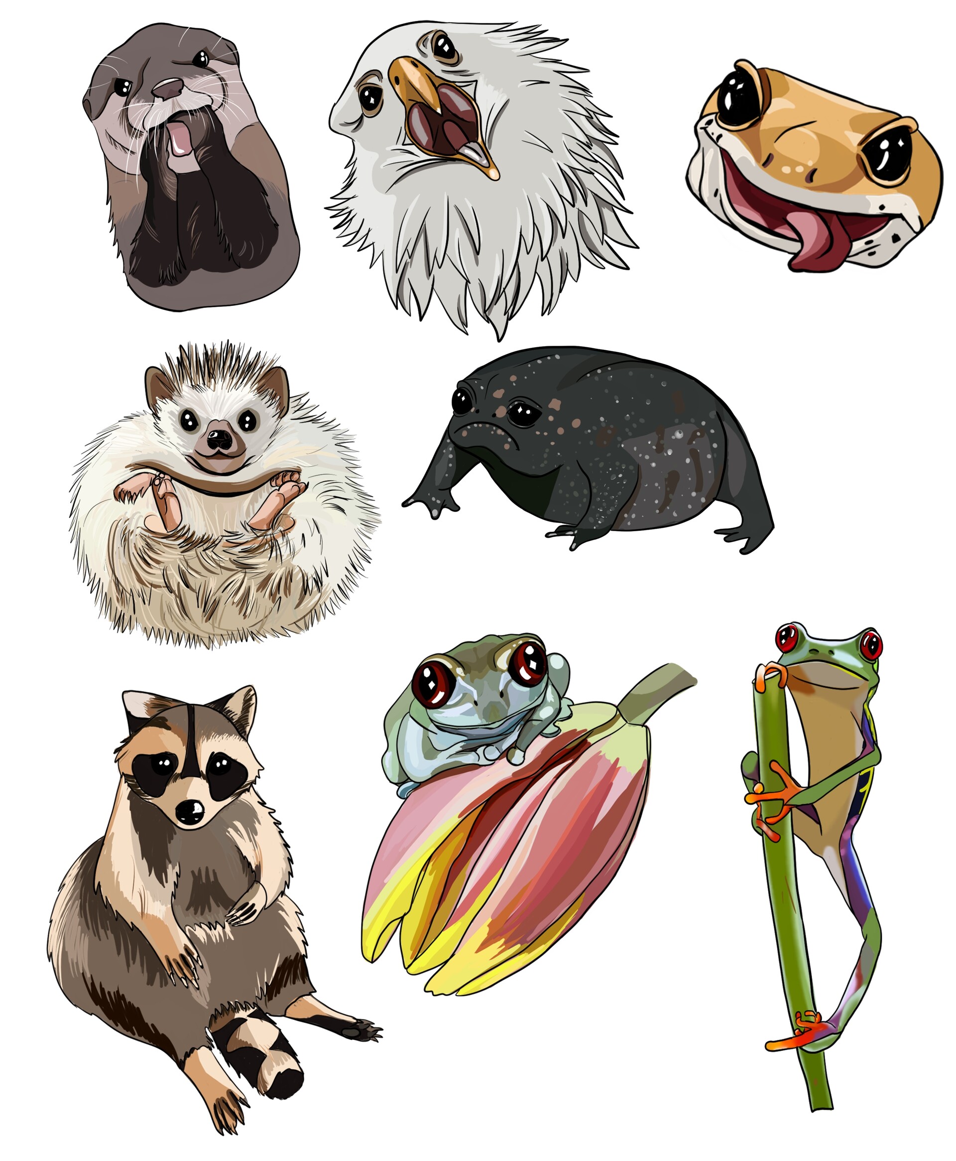 ArtStation - Different animals