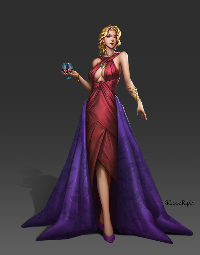 ArtStation - Guinevere - Mayor Pendragon project
