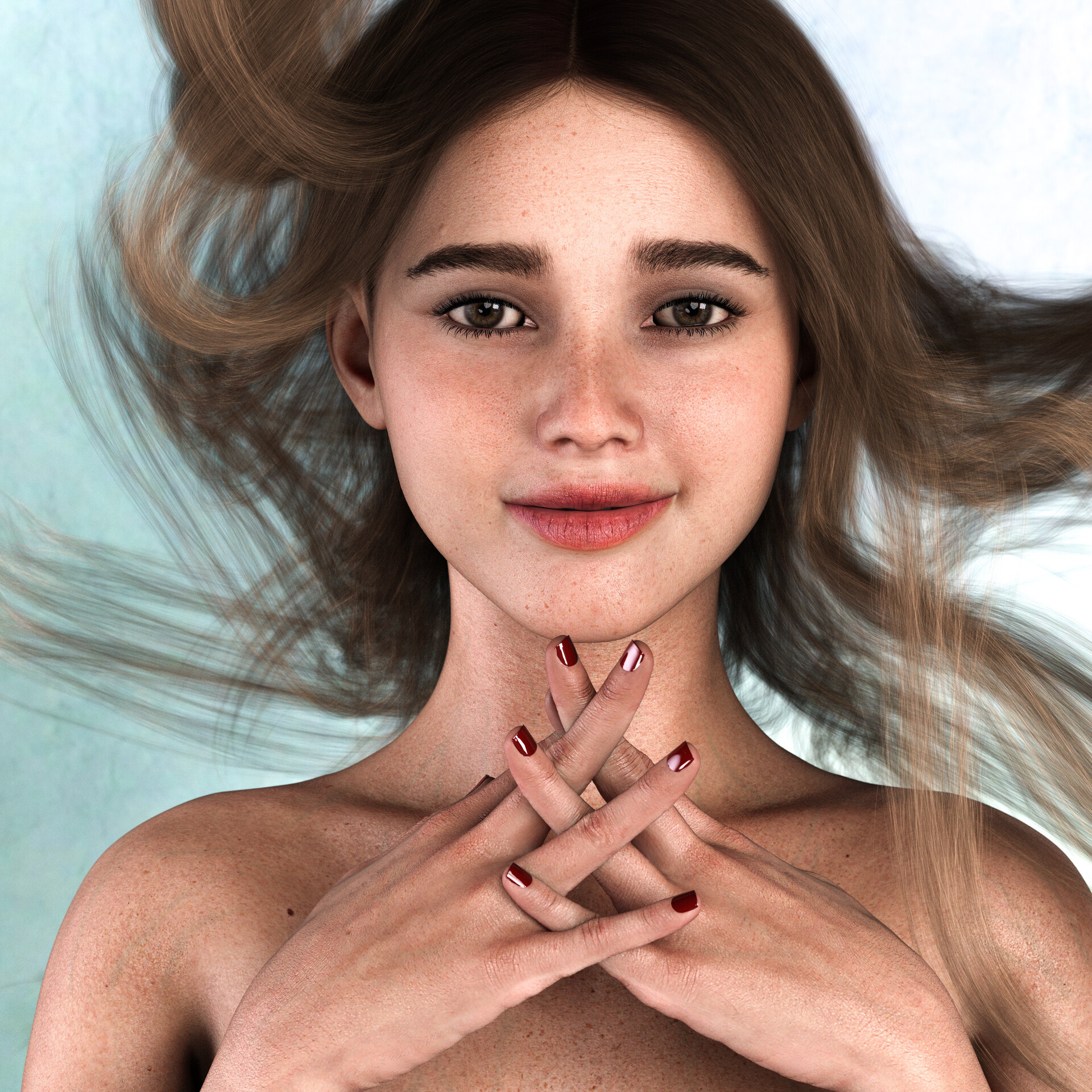 Drew Dudley - Daz Genesis 9 mixed morph / Custom 8.1 Skin