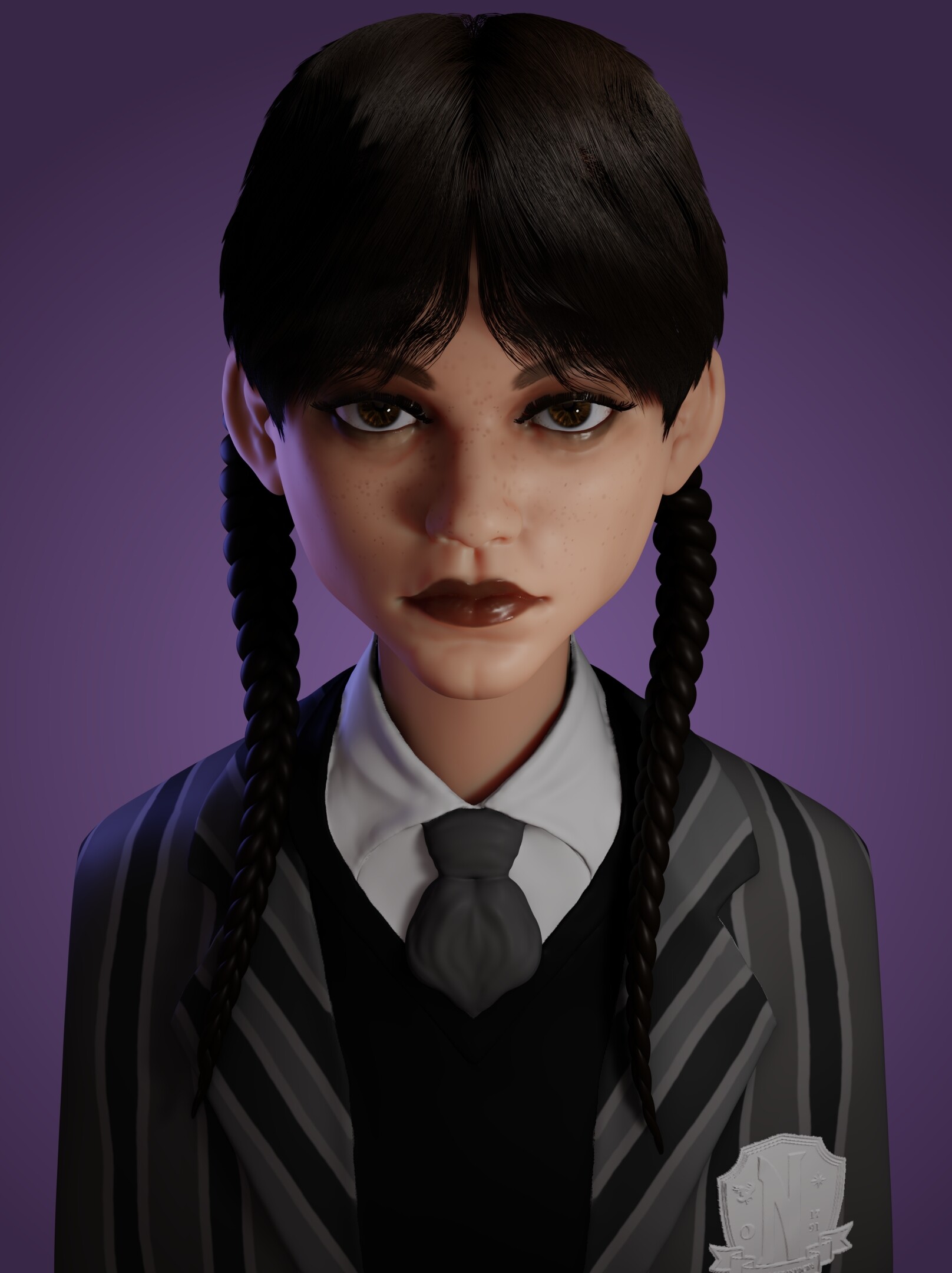 ArtStation - Wednesday Addams