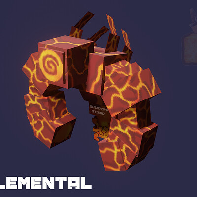 Minecraft Fire Golem