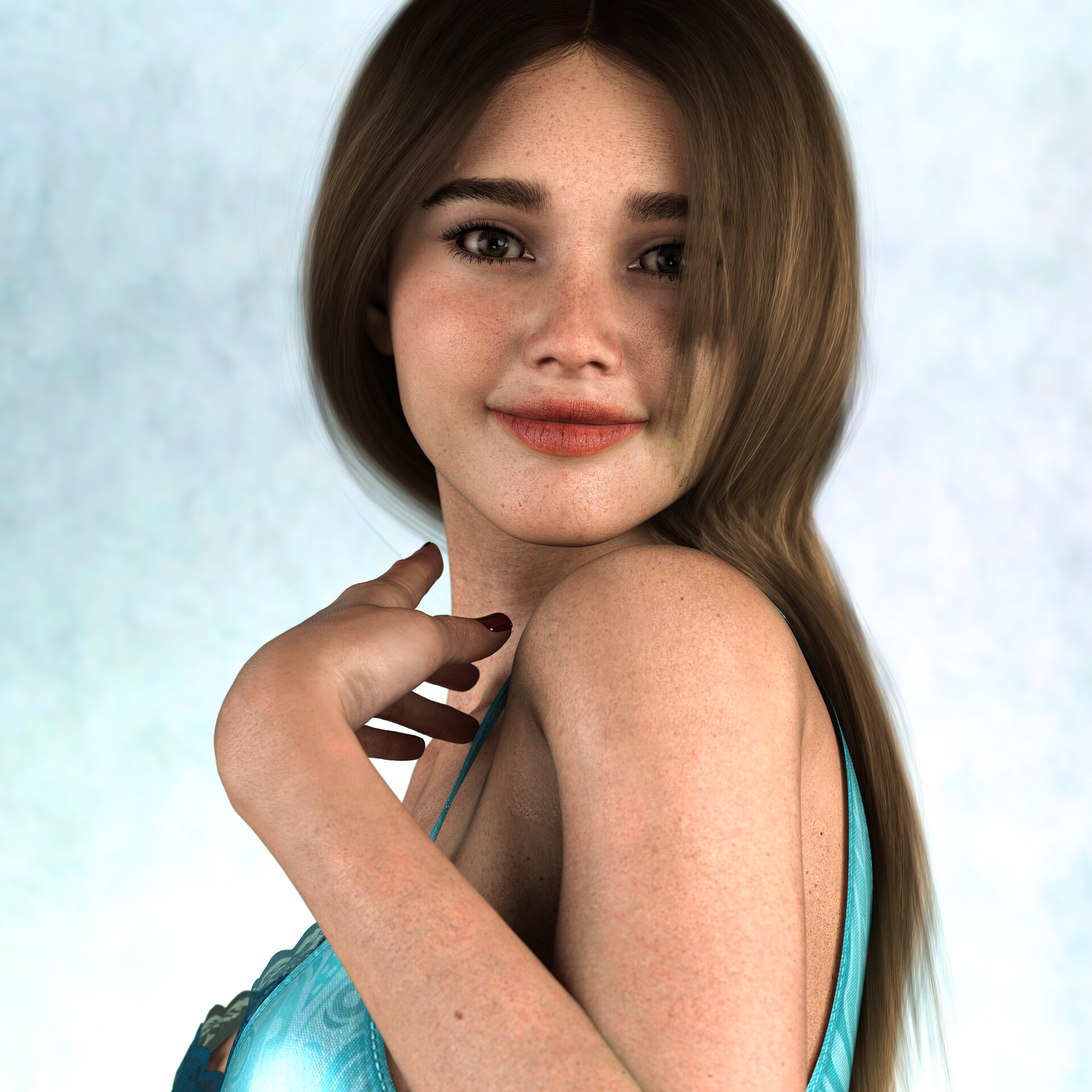 Drew Dudley - Daz Genesis 9 mixed morph / Custom 8.1 Skin