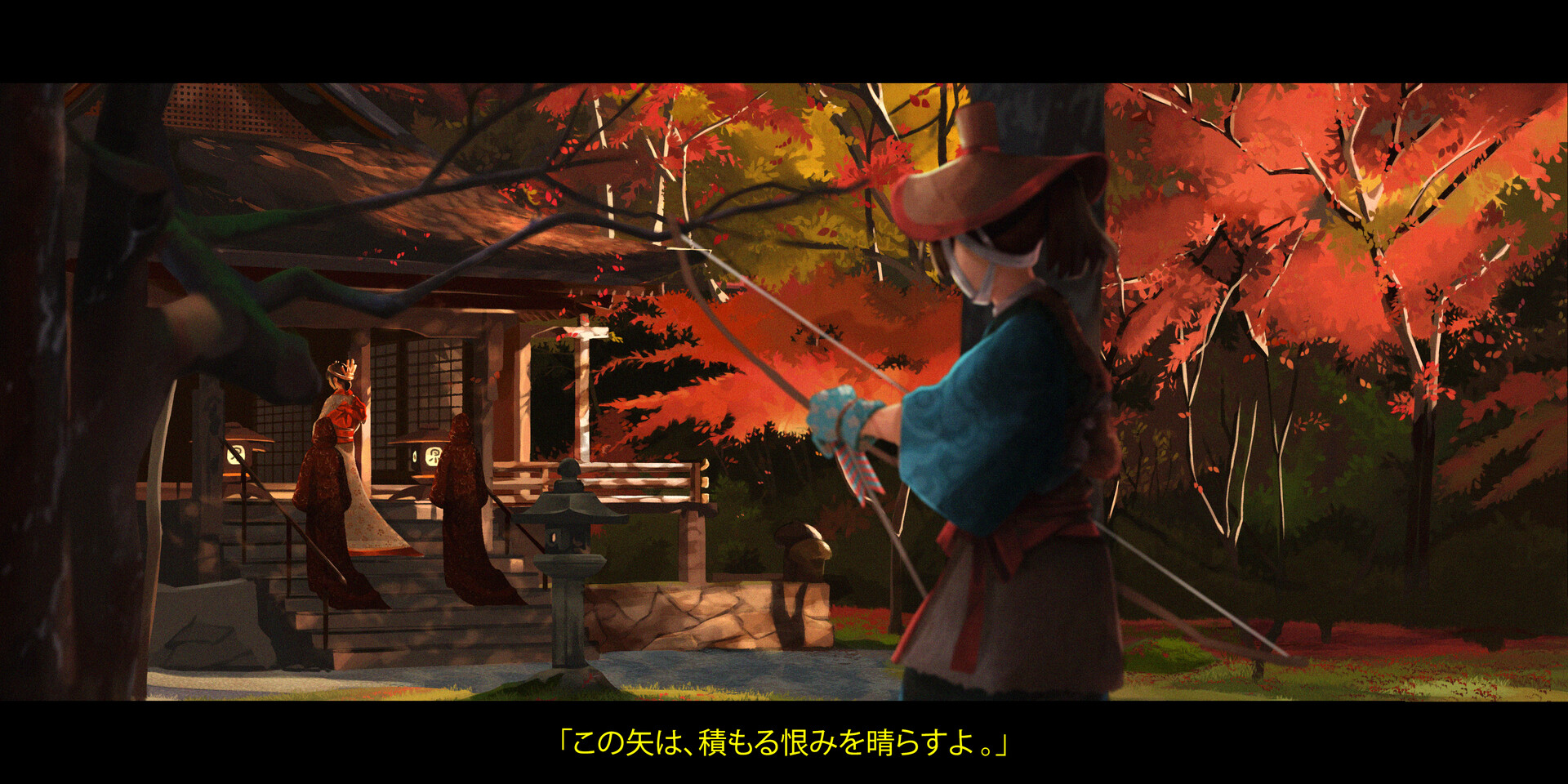 ArtStation - 血の秋 - Bloody Autumn 🍁